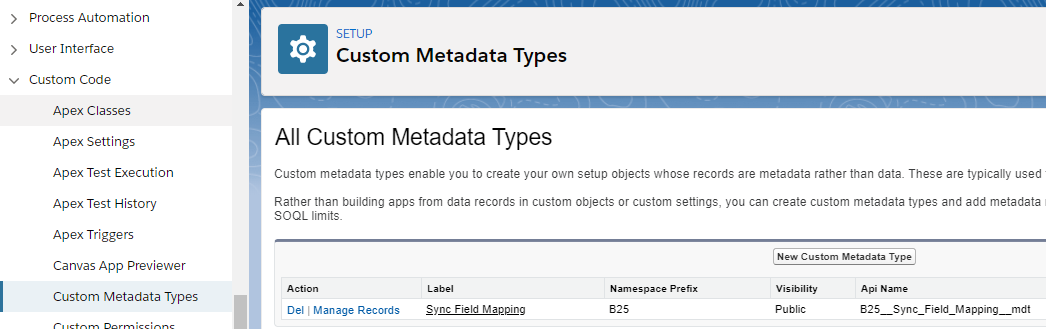 Outlook field mapping