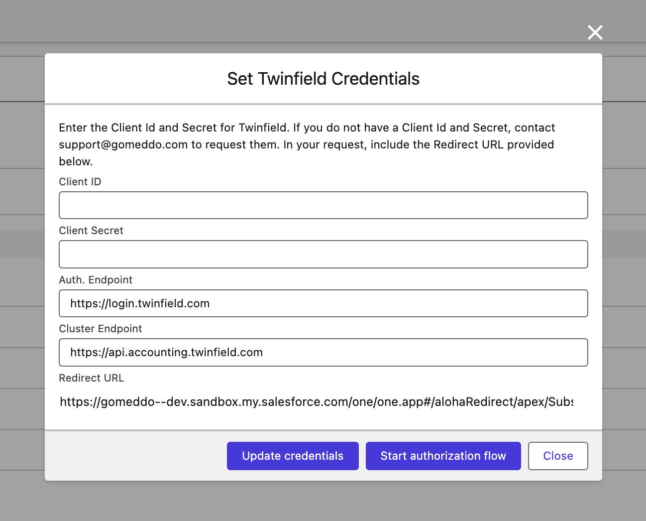 Twinfield Integration