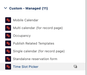 Time Slot Picker (for record pages)