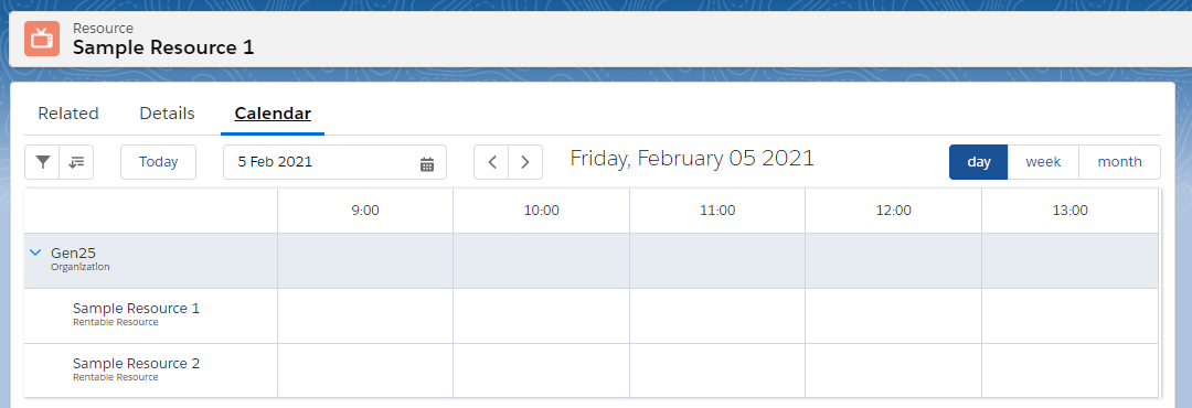 Multi Calendar (for record pages)